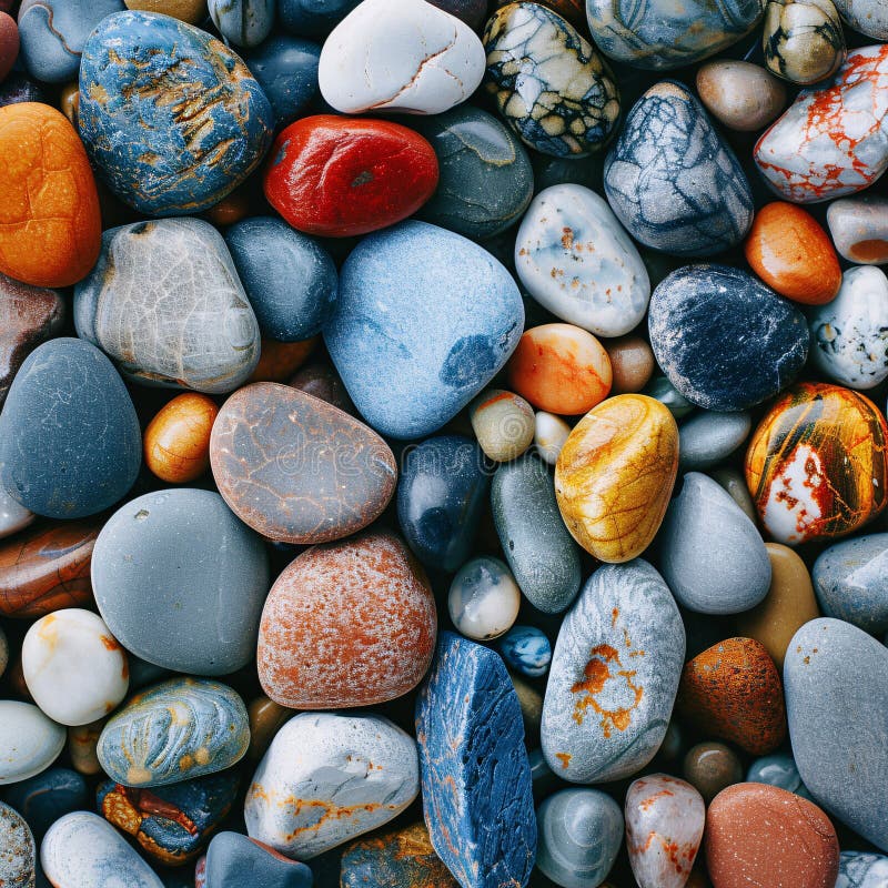 Pebbles stock illustration. Illustration of natural - 319658470