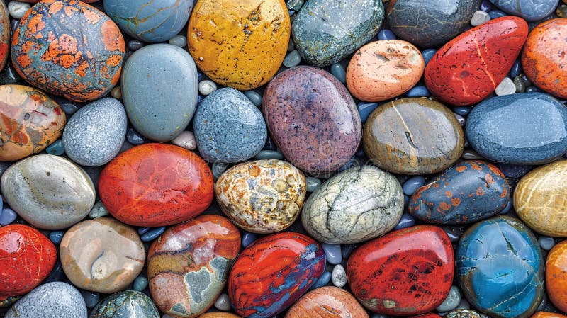 Pebbles stock illustration. Illustration of beach, rocks - 319658488