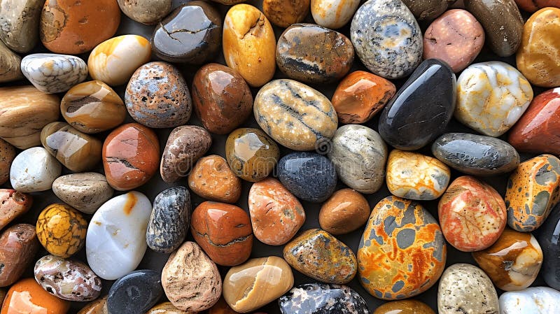 Pebbles stock illustration. Illustration of shoreline - 319658494