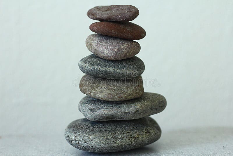 Pebbles Stacked stock image. Image of collection, prime - 61904079