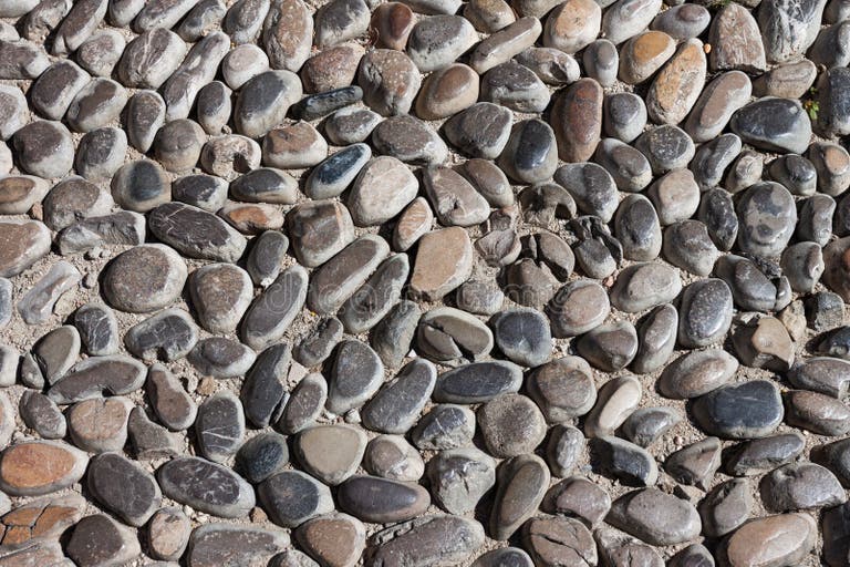 Pebbles stone road texture stock photo. Image of cobbled - 25514354