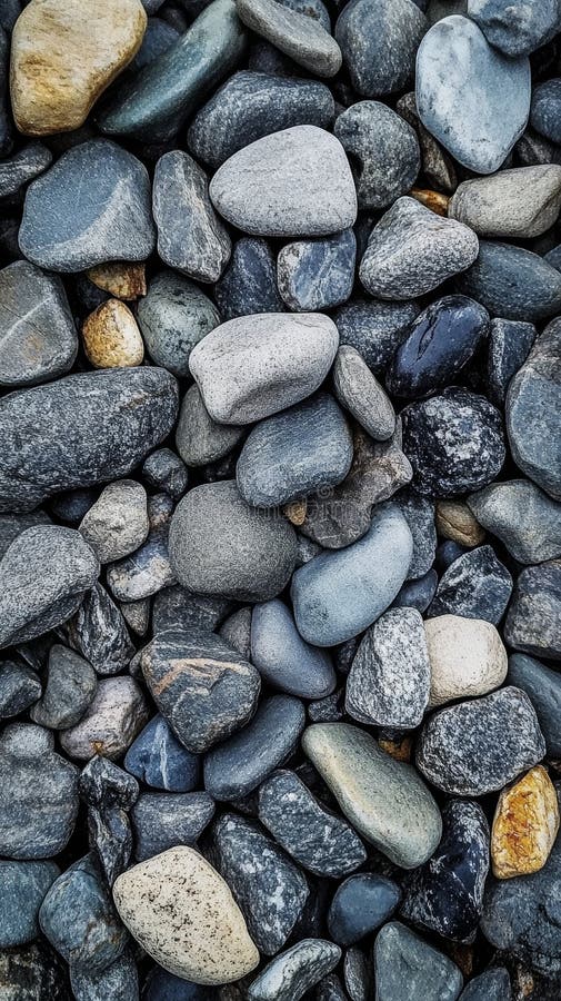 Pebbles and Stones Background Texture, Natural Materials Concept Stock ...
