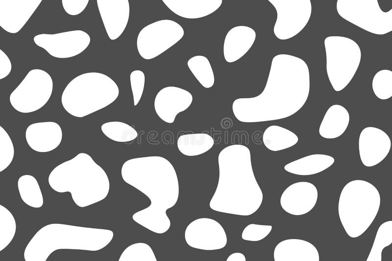 Dots or Spots Pattern. Seamless Texture Background. Trendy Irregular ...