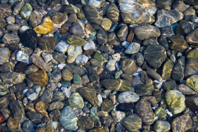 Pebbles underwater stock photo. Image of mountain, hill - 5681936