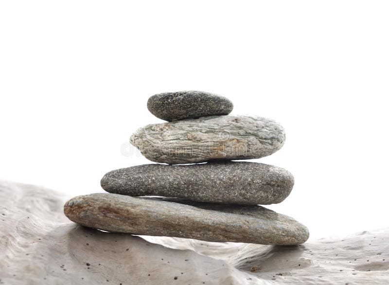 Stacked pebbles in the sea stock image. Image of simplicity - 20997567