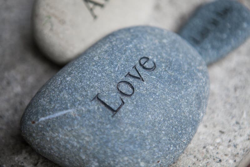 Pebbles with words stock photo. Image of text, dream - 70156200