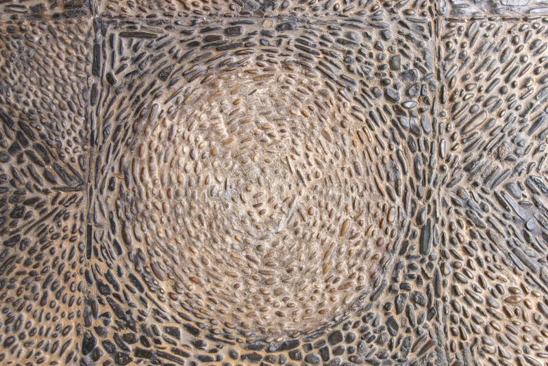 Pebblestone ground texture stock image. Image of tiled - 152179209