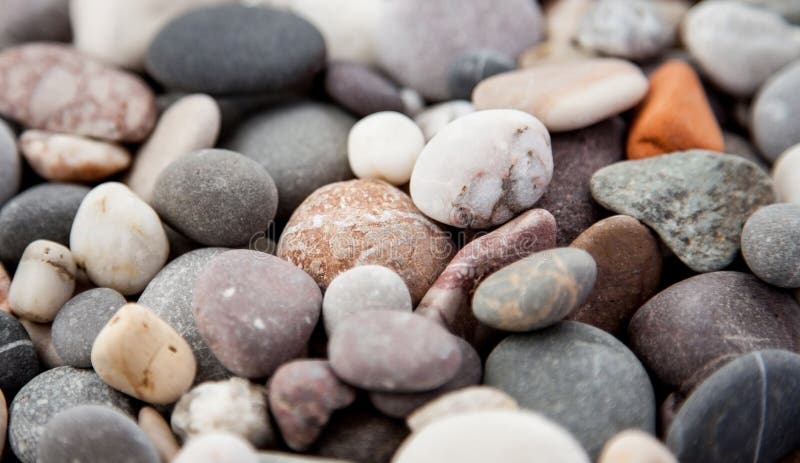 Pebbly seashore background stock photo. Image of pebbly - 34064268
