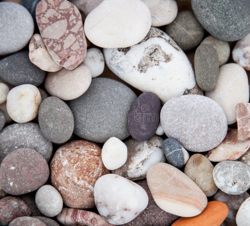 Pebbly seashore background stock image. Image of natural - 34064325
