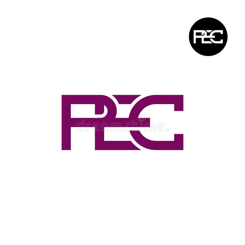 Pec Monogram Stock Illustrations – 11 Pec Monogram Stock Illustrations ...