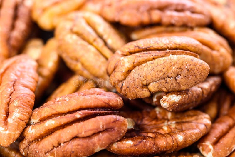 Pecan Nuts Closeup stock photo. Image of fresh, nuts - 84531386
