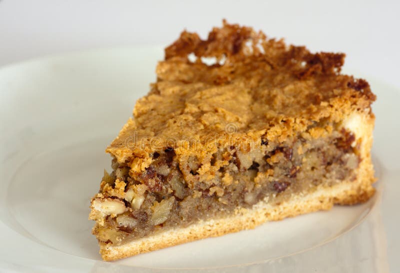 Pecan Pie stock image. Image of crust, porcelain, slice - 30714167
