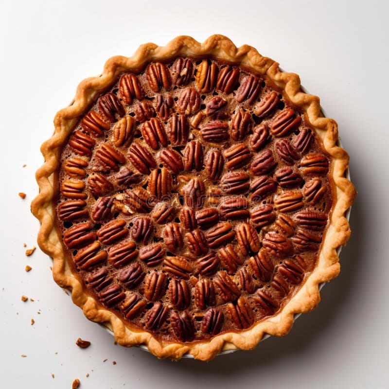 Pecan Pie. Traditional Pastries. American Cuisine Stock Photo - Image ...