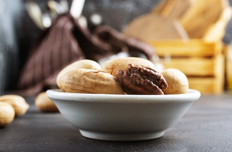 Pecano imagen de archivo. Imagen de fondo, pacana, crujido - 156455677