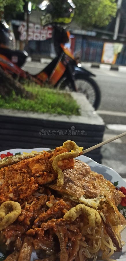 Pecel Rice Typical of Java, Indonesia Stock Photo - Image of java, rice ...