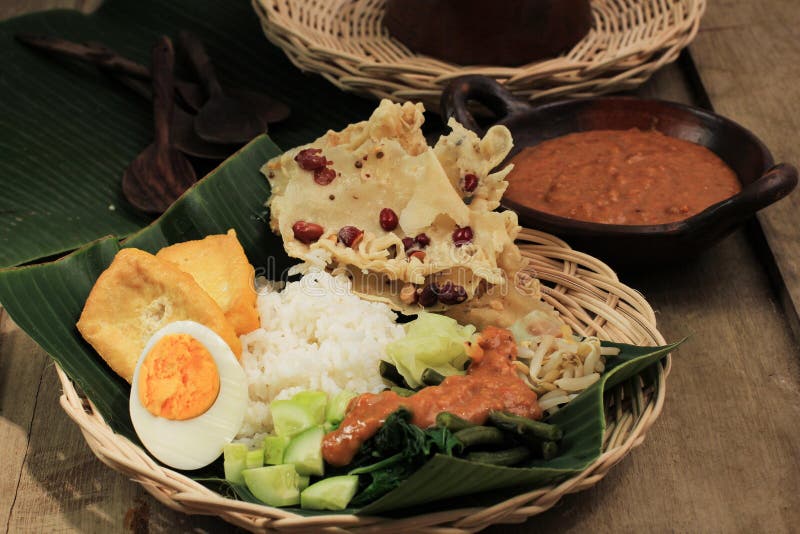 Pecel is a Traditional Food from East and Central Java, Indonesia. Made ...