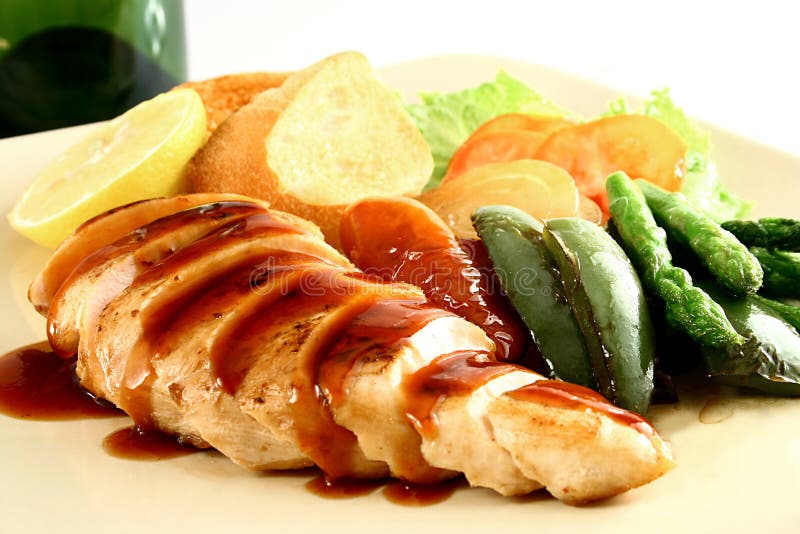 Pecho de pollo foto de archivo. Imagen de cene, carne - 2509350