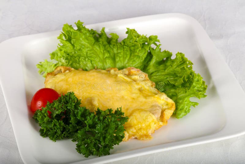 Pecho De Pollo Cocido Al Horno Imagen de archivo - Imagen de filete ...