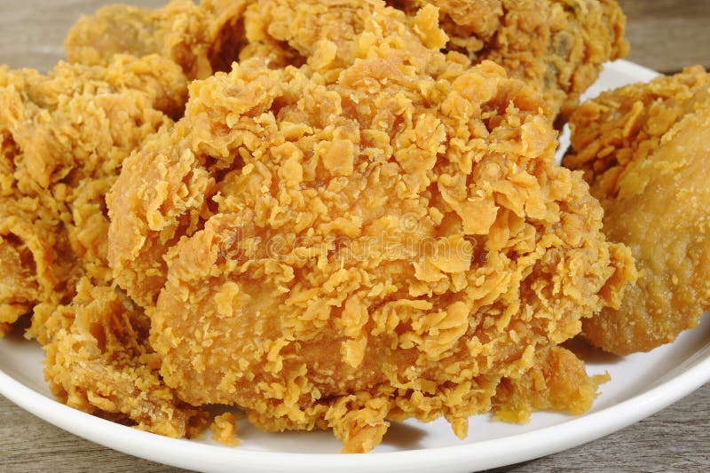 Pecho de pollo frito foto de archivo. Imagen de alimento - 44383760