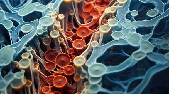 Pectin cell wall stock illustration. Illustration of expansion - 369740073