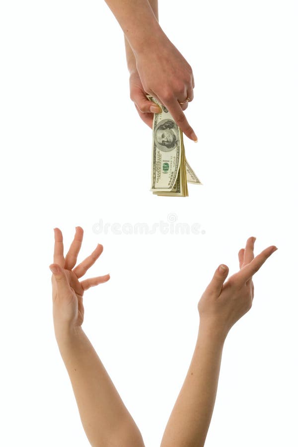 Pecuniary aid stock photo. Image of exchange, donate, give - 2371708