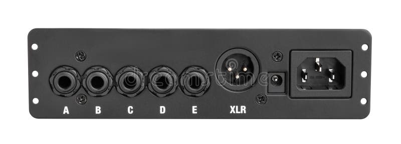 Pedal Board Patchbay Path Isolated Stock Photo - Image of audio, path ...