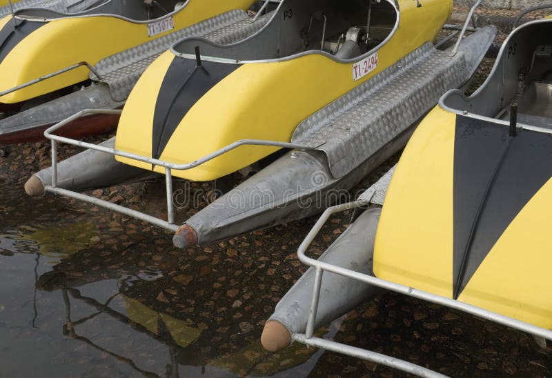 Pedal boats stock photo. Image of pedalboats, pedalo - 41243288