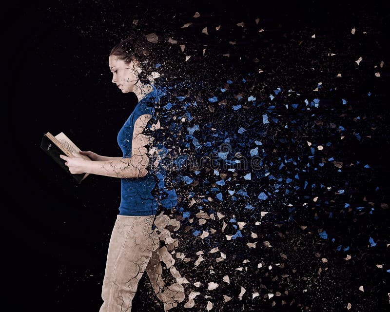 Pedazos quebrados foto de archivo. Imagen de libro, roto - 38441560