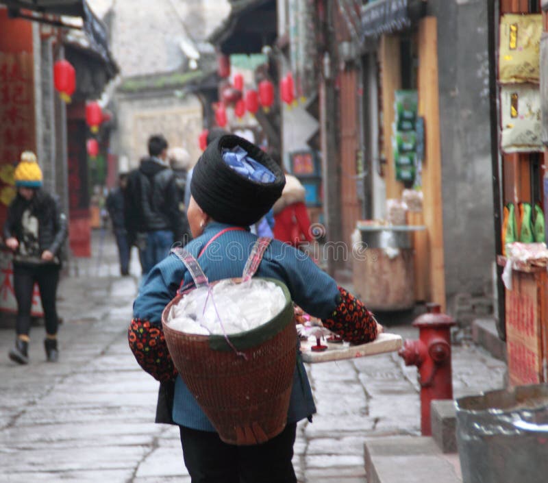 Peddler on attractions editorial stock image. Image of destinations ...