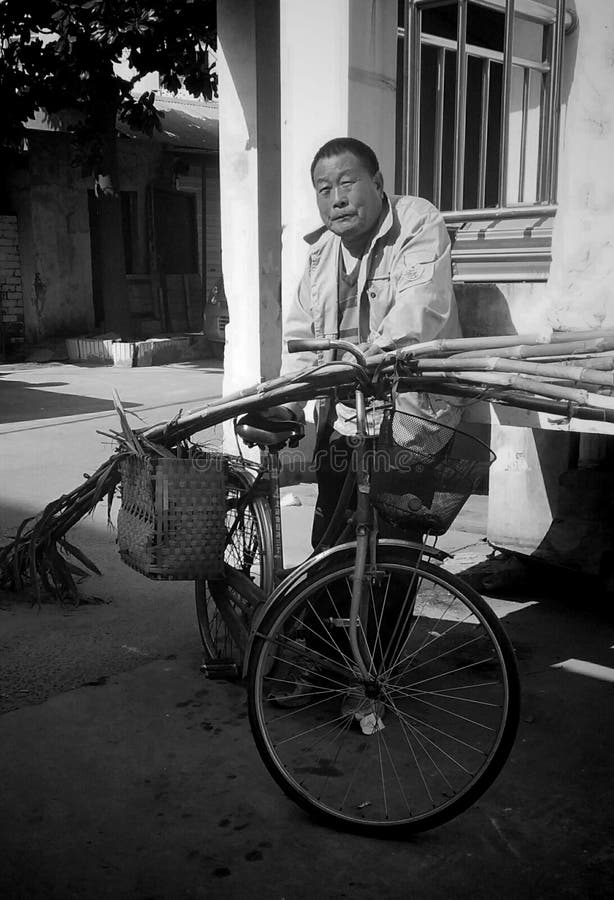 Portrait of a Peddler in Street Editorial Photo - Image of contrast ...