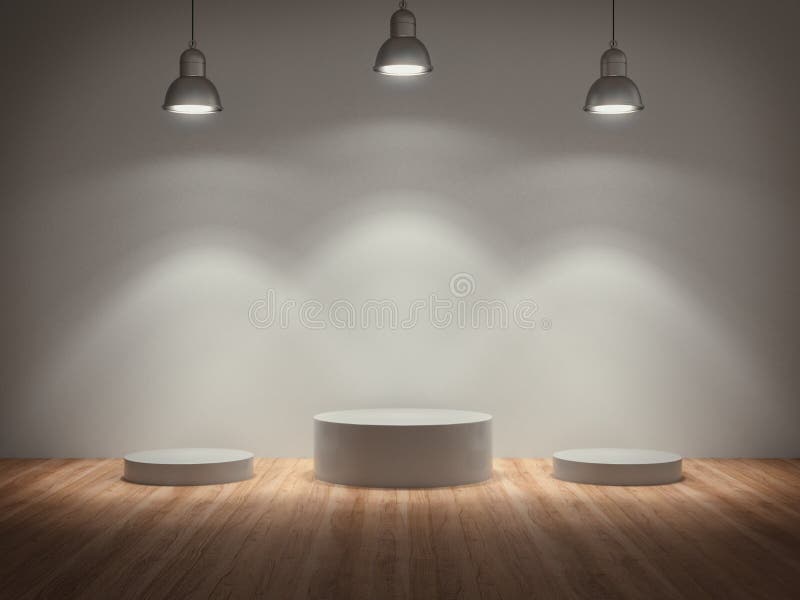 Pedestal for Display, Platform for Design, Blank Product Stand with ...