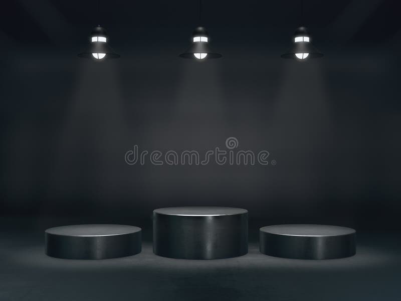 Pedestal for Display, Platform for Design, Blank Product Stand with ...