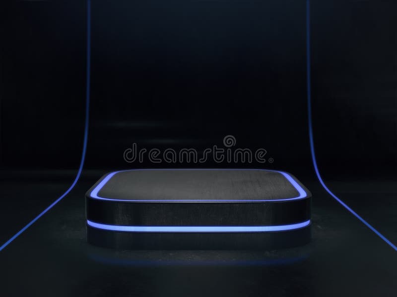 Pedestal for Display, Platform for Design, Blank Product Stand with ...