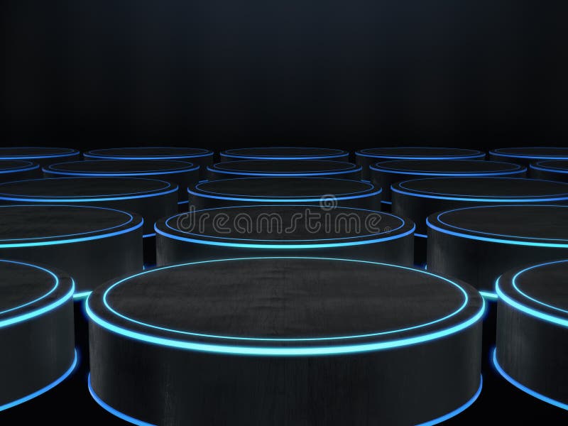 Pedestal for Display, Platform for Design, Blank Product Stand with ...