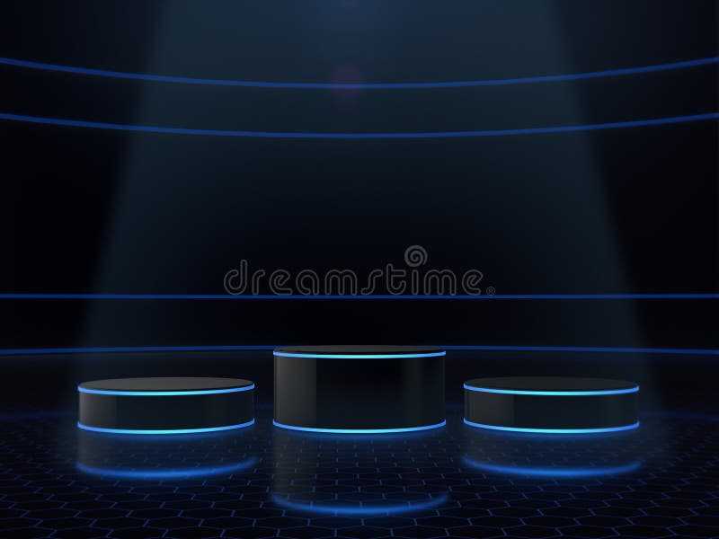 Pedestal for Display, Platform for Design, Blank Product Stand with ...