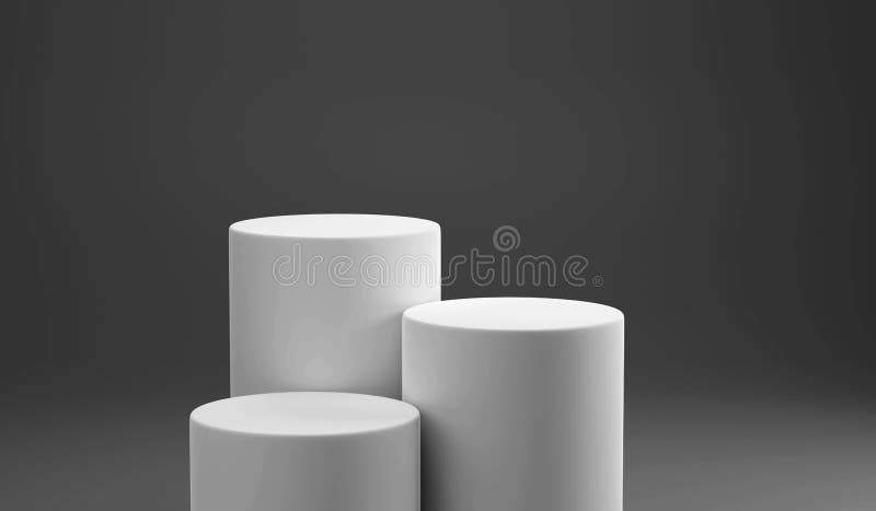 The Pedestal on Rose Background with Cylindrical Stand Concept Backdrop ...