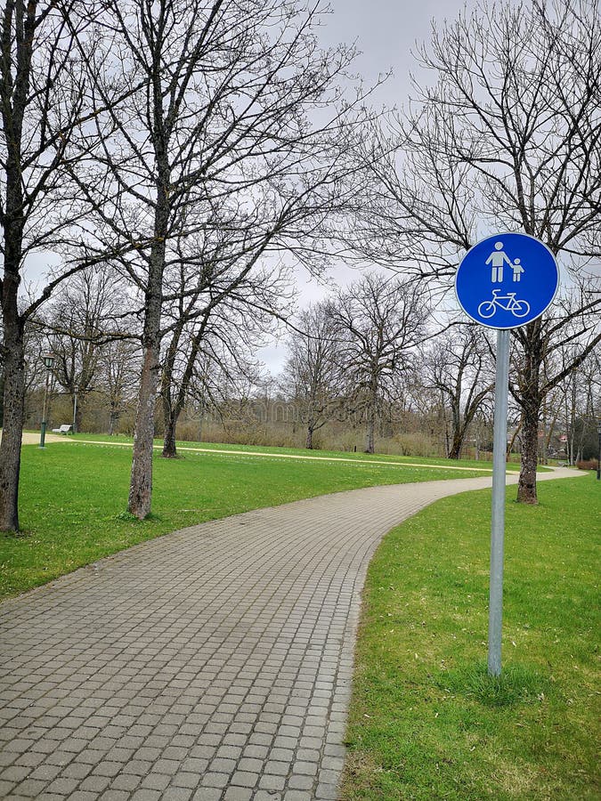 Hiking trail in the spring stock photo. Image of trail - 218091394