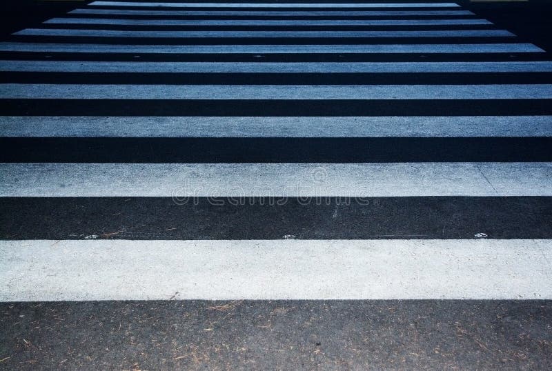 Pedestrian Crossing Closeup Stock Image - Image of sidewalk, crossing ...