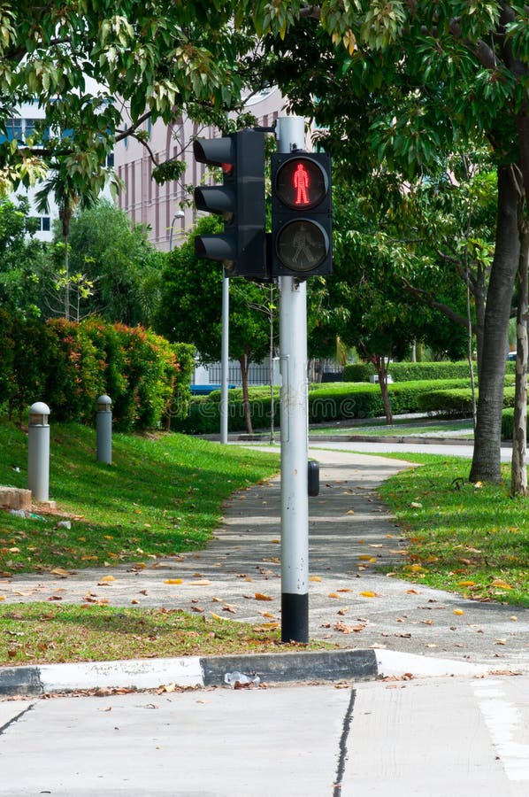 Modern Pedestrian Light Poles