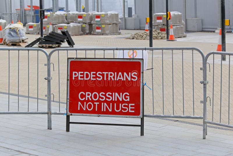 Pedestrian crossing stock image. Image of city, construction - 30566267