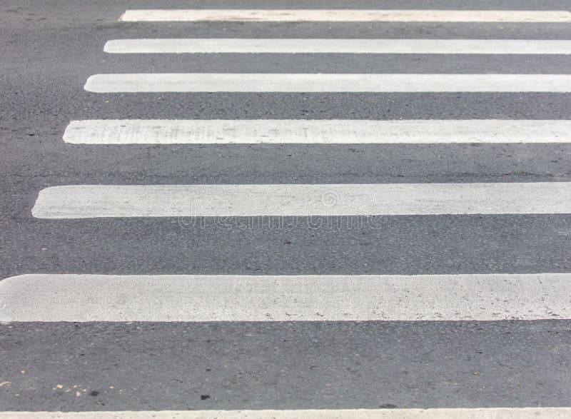 Pedestrian Crossing on the Road As a Background Stock Photo - Image of ...