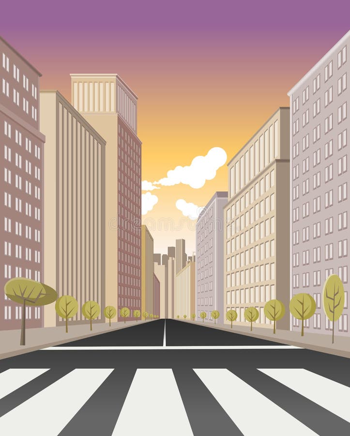 Cartoon Pedestrian Crossing Stock Illustrations – 2,767 Cartoon ...