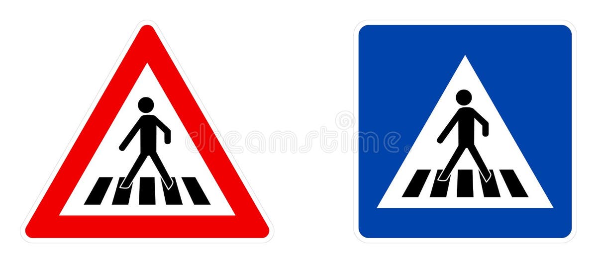 Crossing Warning Stock Illustrations – 12,945 Crossing Warning Stock ...