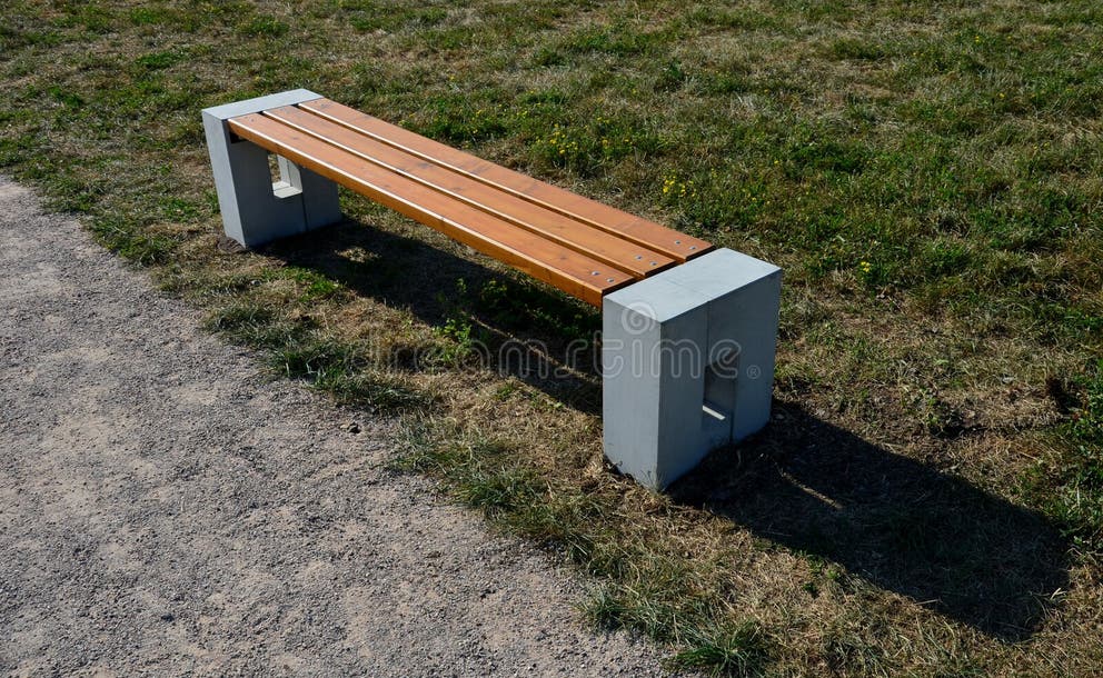 Pedestrian Path Newly Built Compacted Stone Aggregate Stock Image ...