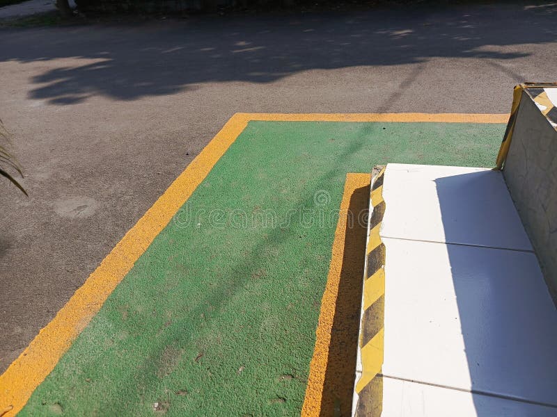Pedestrian Path in the Office on a Very Hot and Windy Day Stock Image ...