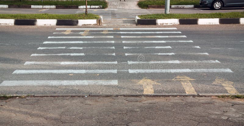 Pedestrian path walk stock photo. Image of stop, crossing - 197487216