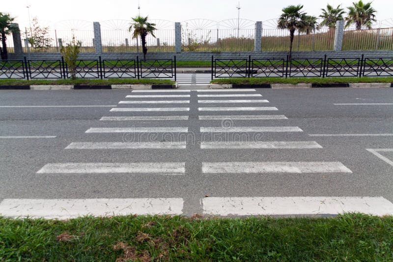 Pedestrian path walk stock image. Image of crosswalk - 199291729