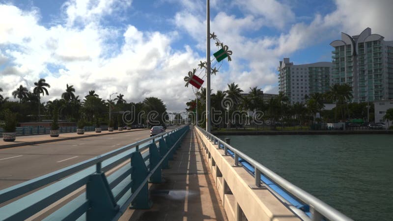 Pedestrian Pathway on a Bridge Stock Footage - Video of bridge, nice ...