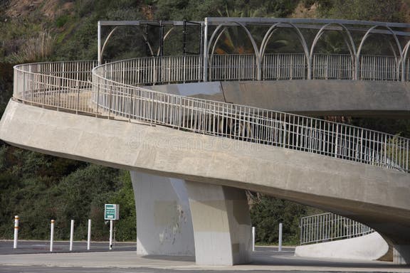 Pedestrian Ramp stock photo. Image of winding, crossing - 8865928