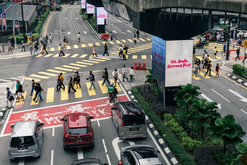 Pedestrian Scramble, Scramble Intersection, X Crossing or Diagonal ...